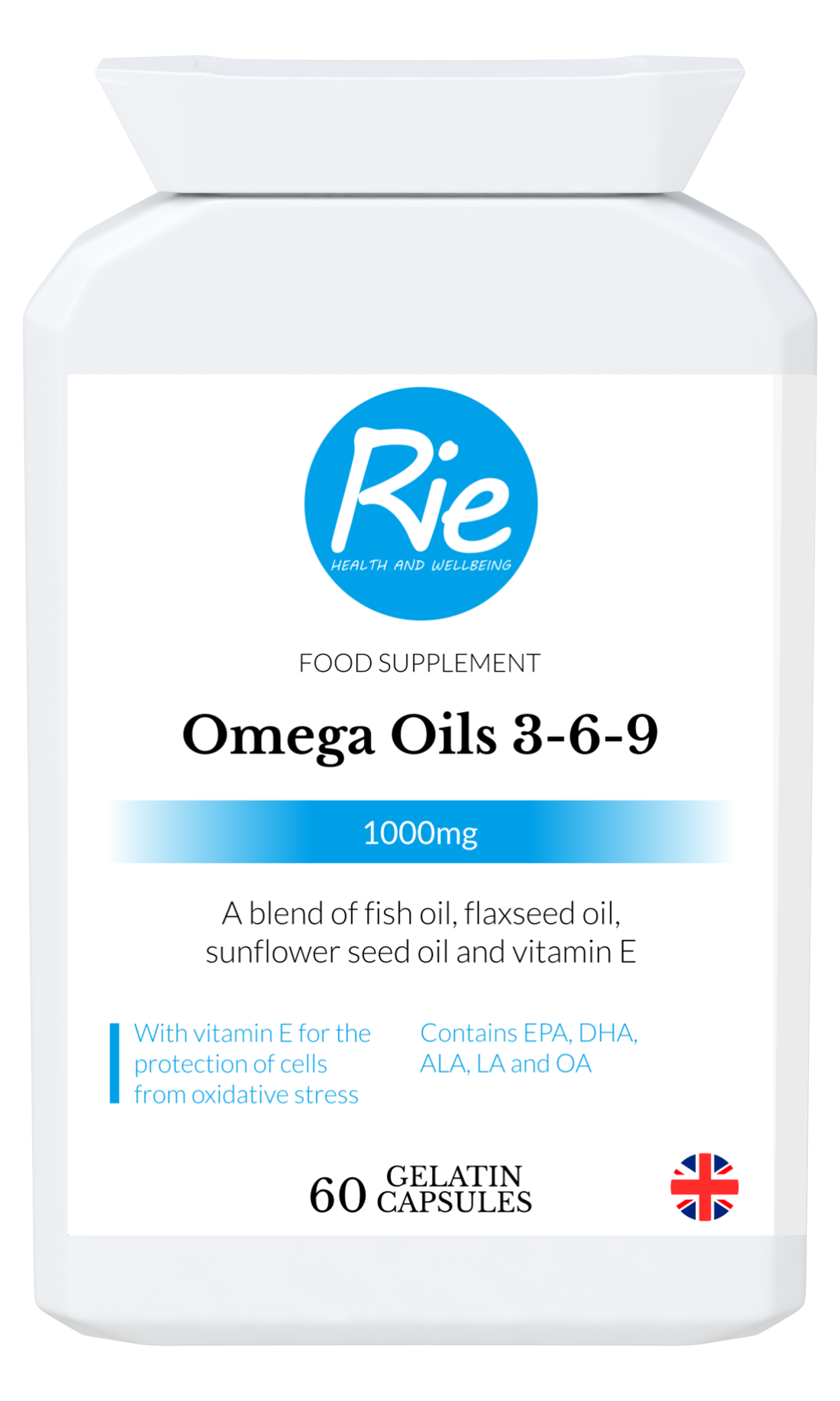 Omega Oils 3-6-9 | RIE health and wellbeing